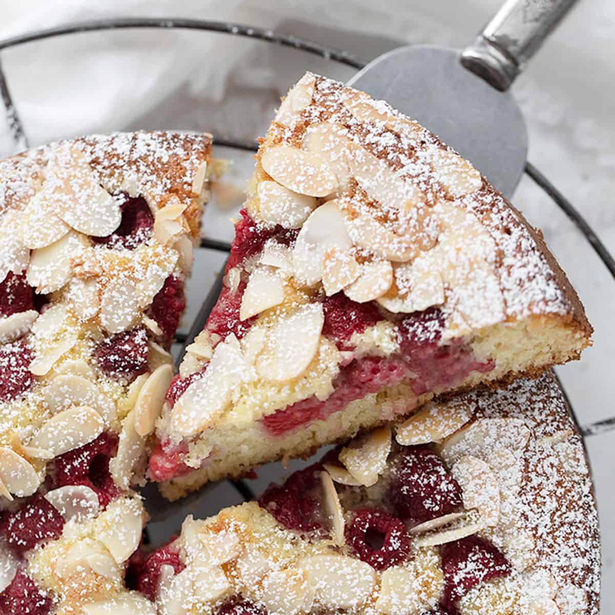 Raspberry Buttermilk Cake - Seasons and Suppers