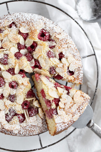 Raspberry Buttermilk Cake - Seasons and Suppers