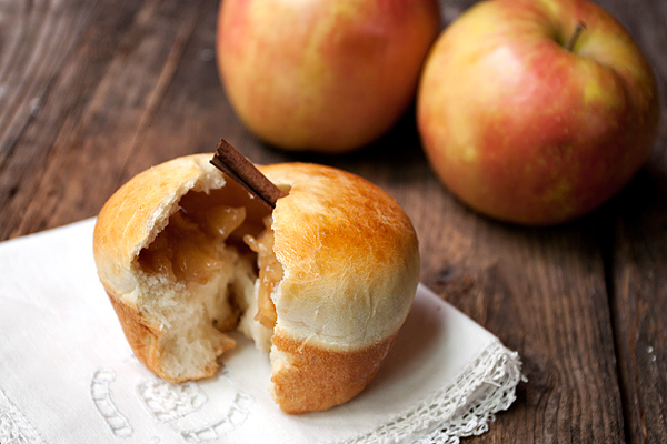 Apple Cinnamon Apple Buns - Seasons and Suppers