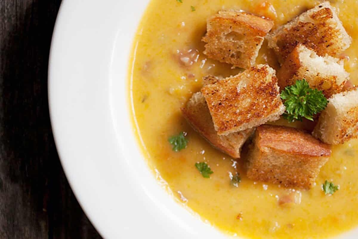 Roasted Butternut Squash Chowder | Seasons and Suppers