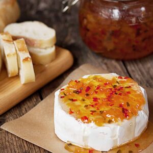 Apricot Jalapeno Cheese Topper - Seasons and Suppers