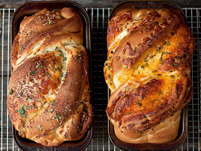 Simply Perfect Homemade Cheese Bread - Seasons and Suppers