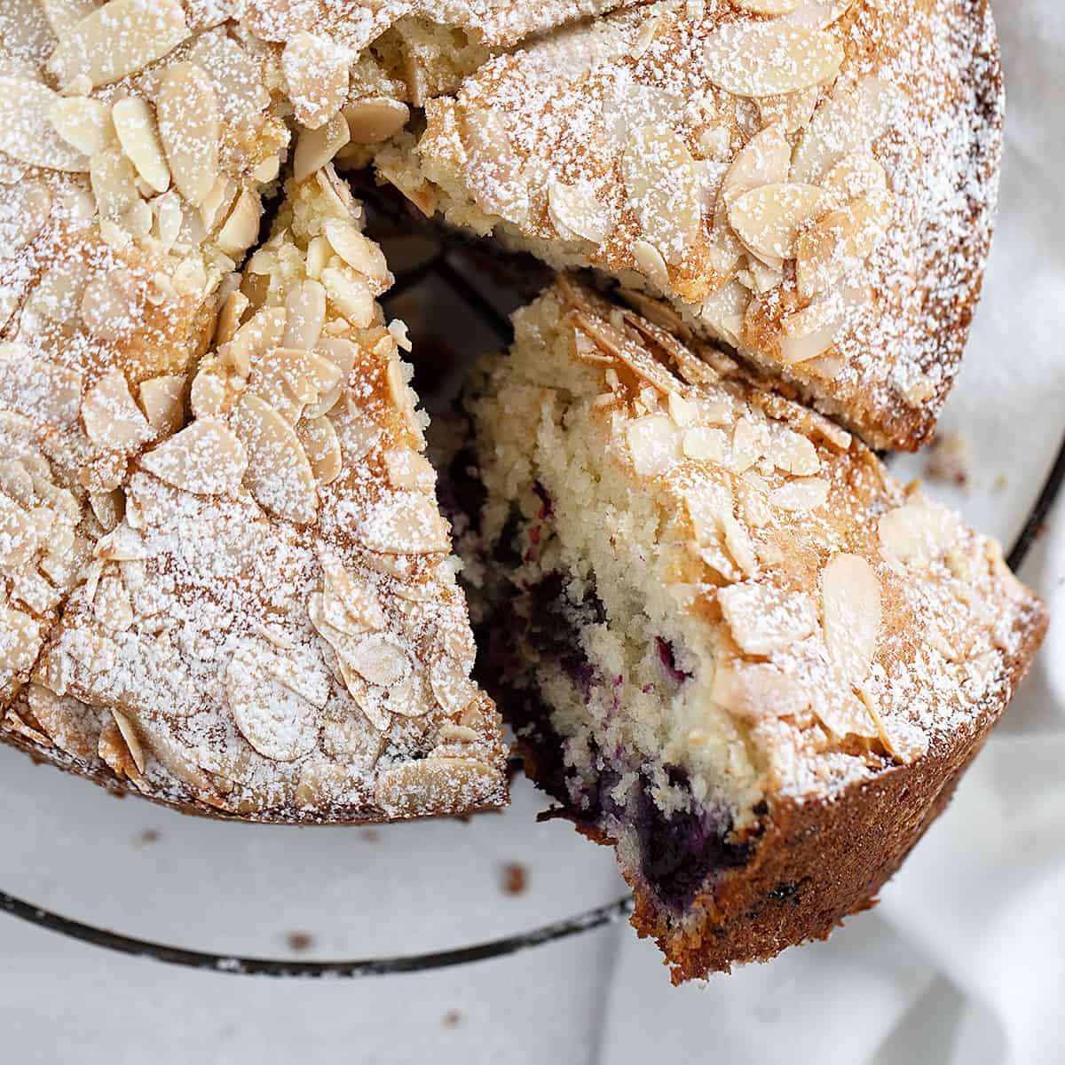 Blueberry Muffin Cake - Seasons and Suppers