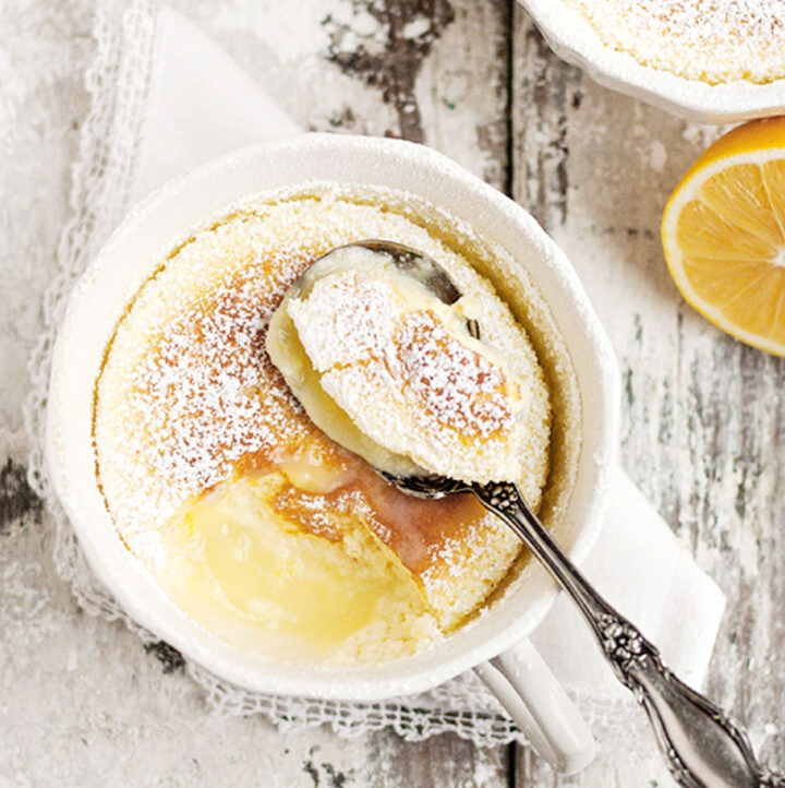 Lemon Pudding Cake - Seasons and Suppers