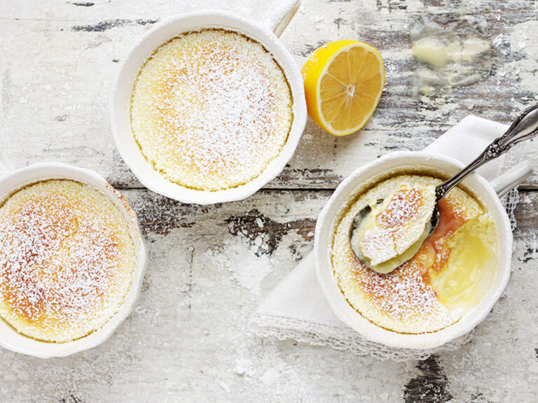 Lemon Pudding Cake - Seasons and Suppers