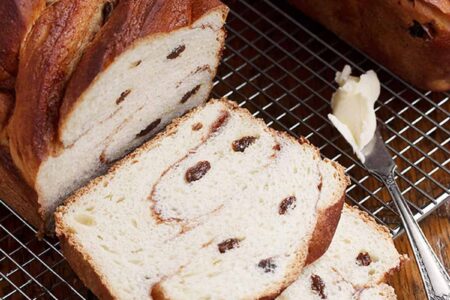Cinnamon Raisin Twist Bread - Seasons and Suppers