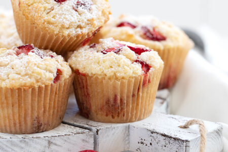 Strawberry Shortcake Muffins - Seasons and Suppers