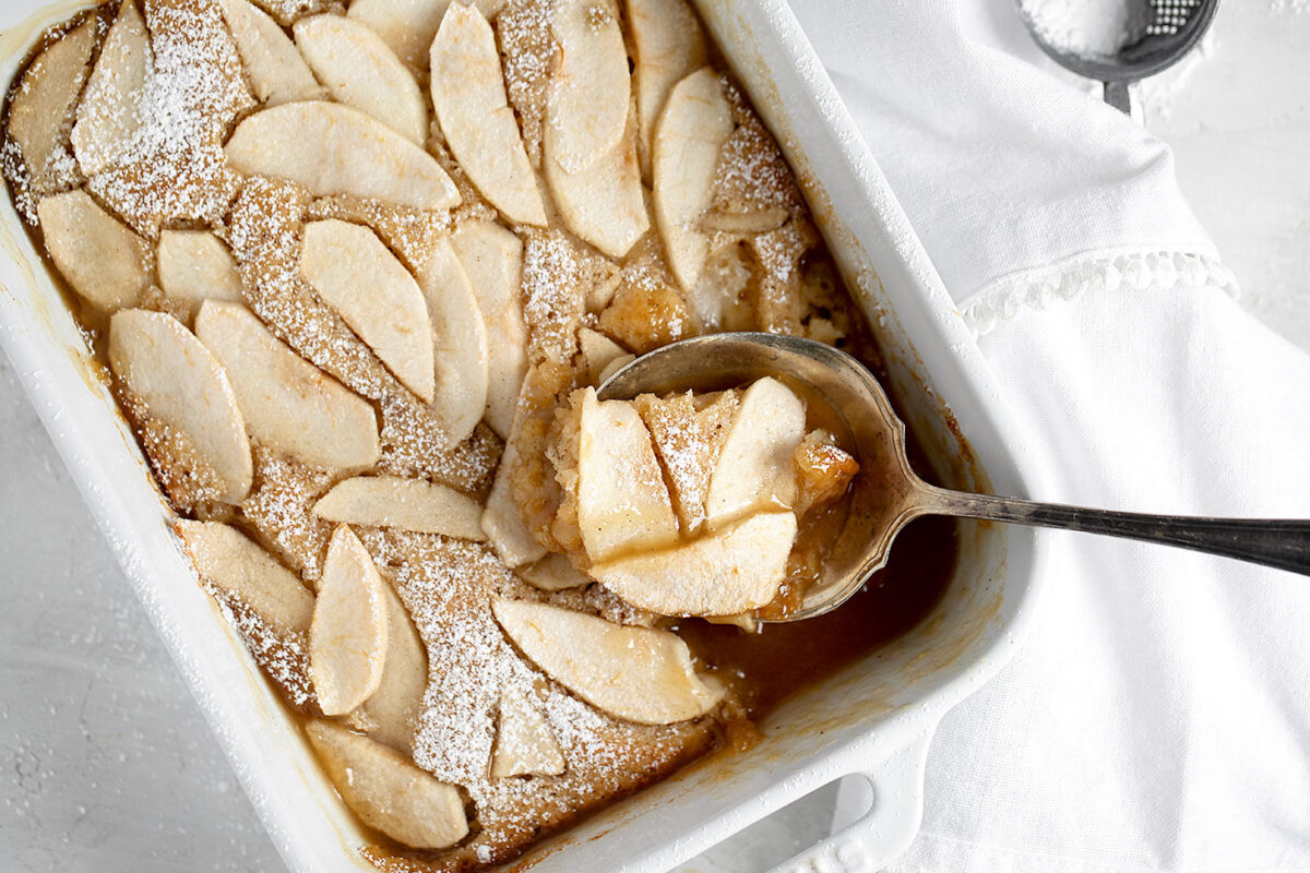 Apple Pudding Cake - Seasons and Suppers