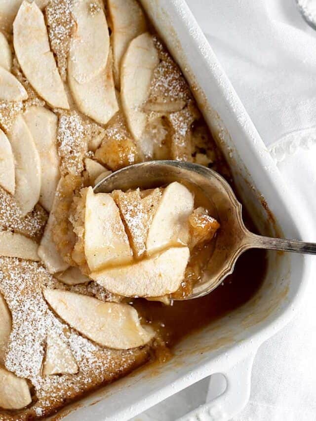 Apple Pudding Cake - Seasons and Suppers
