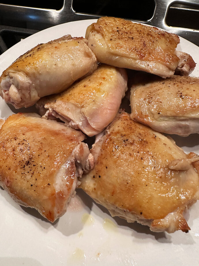 Rustic Garlic Chicken and Gravy - Seasons and Suppers