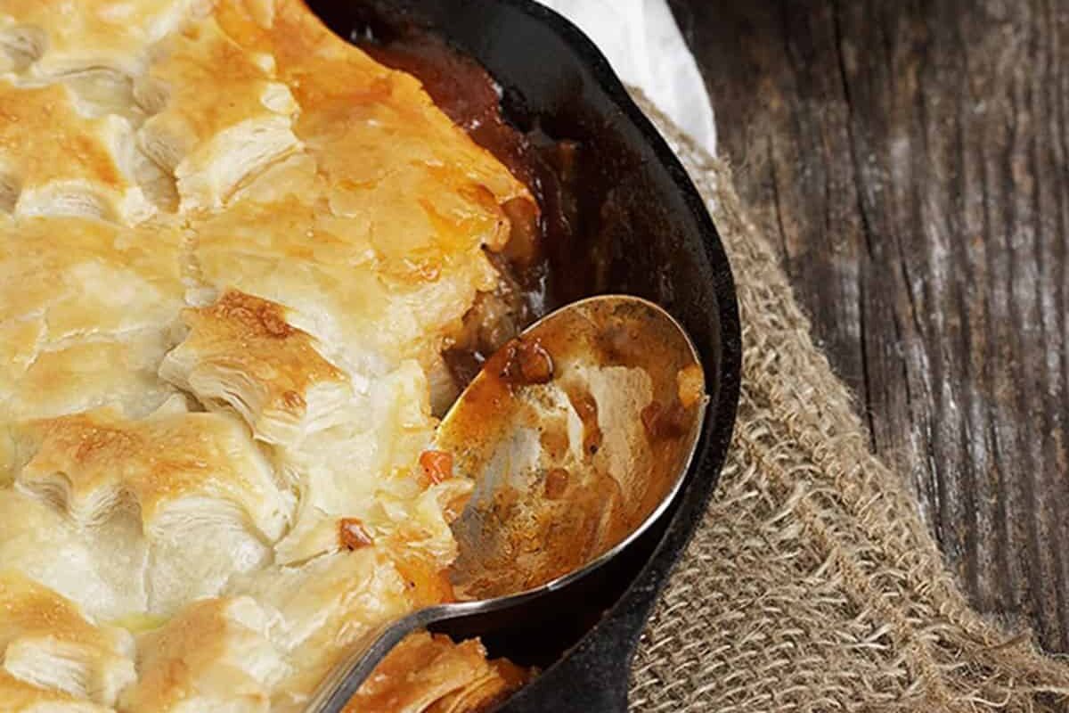 Beer-Braised Beef and Vegetable Pot Pie | Seasons and Suppers