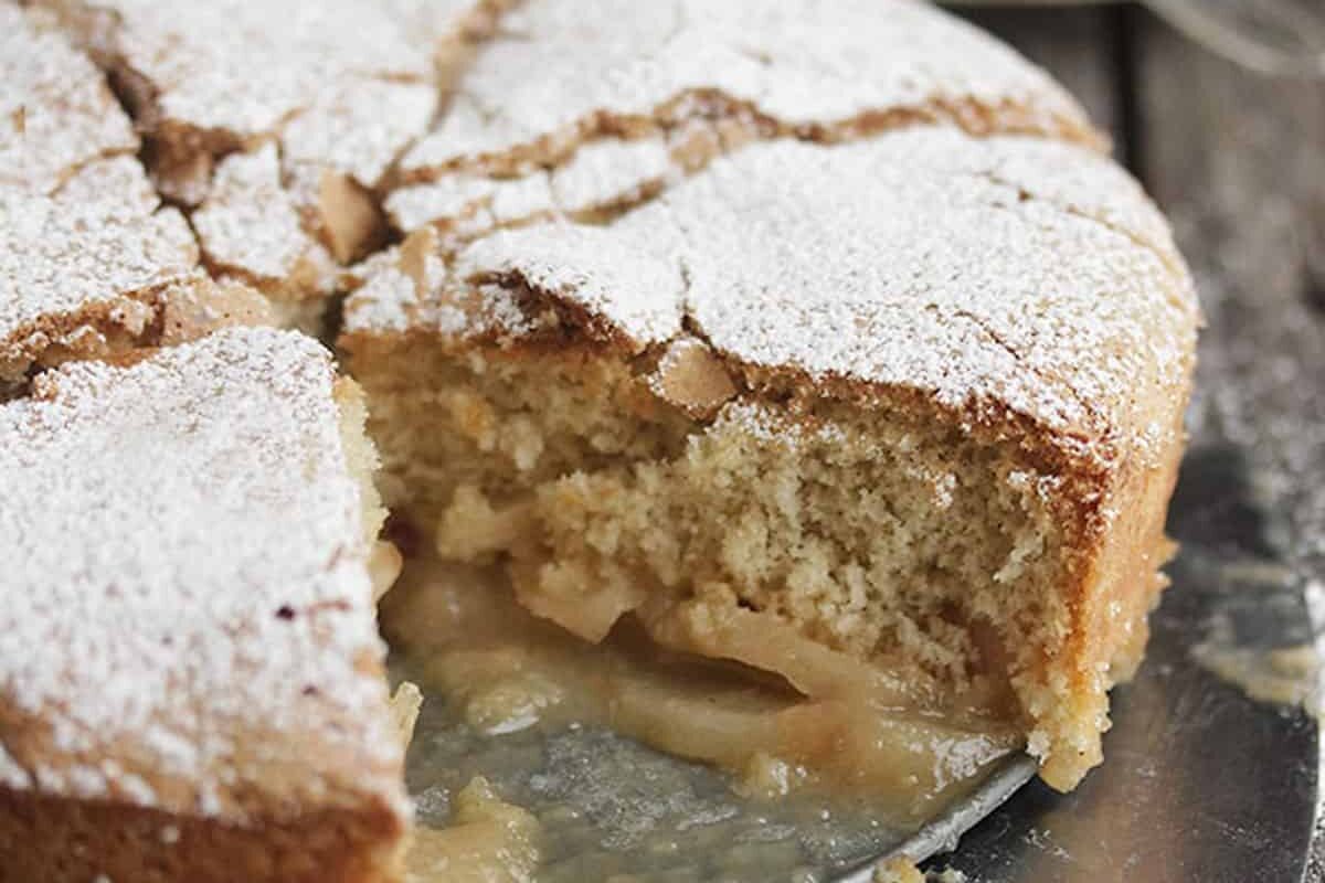 Caramel Apple Sharlotka - Seasons and Suppers