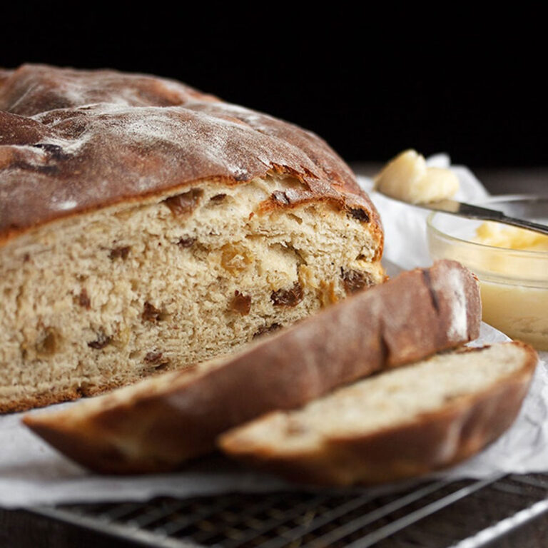 Traditional Irish Barmbrack Bread (Tea Brack) - Seasons and Suppers
