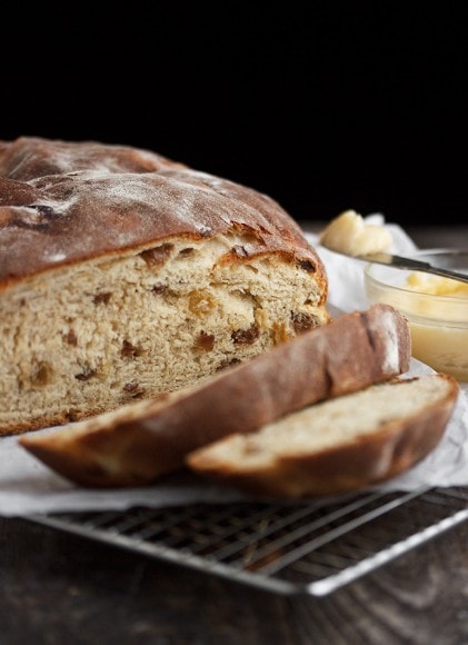 Traditional Irish Barmbrack Bread - Seasons and Suppers