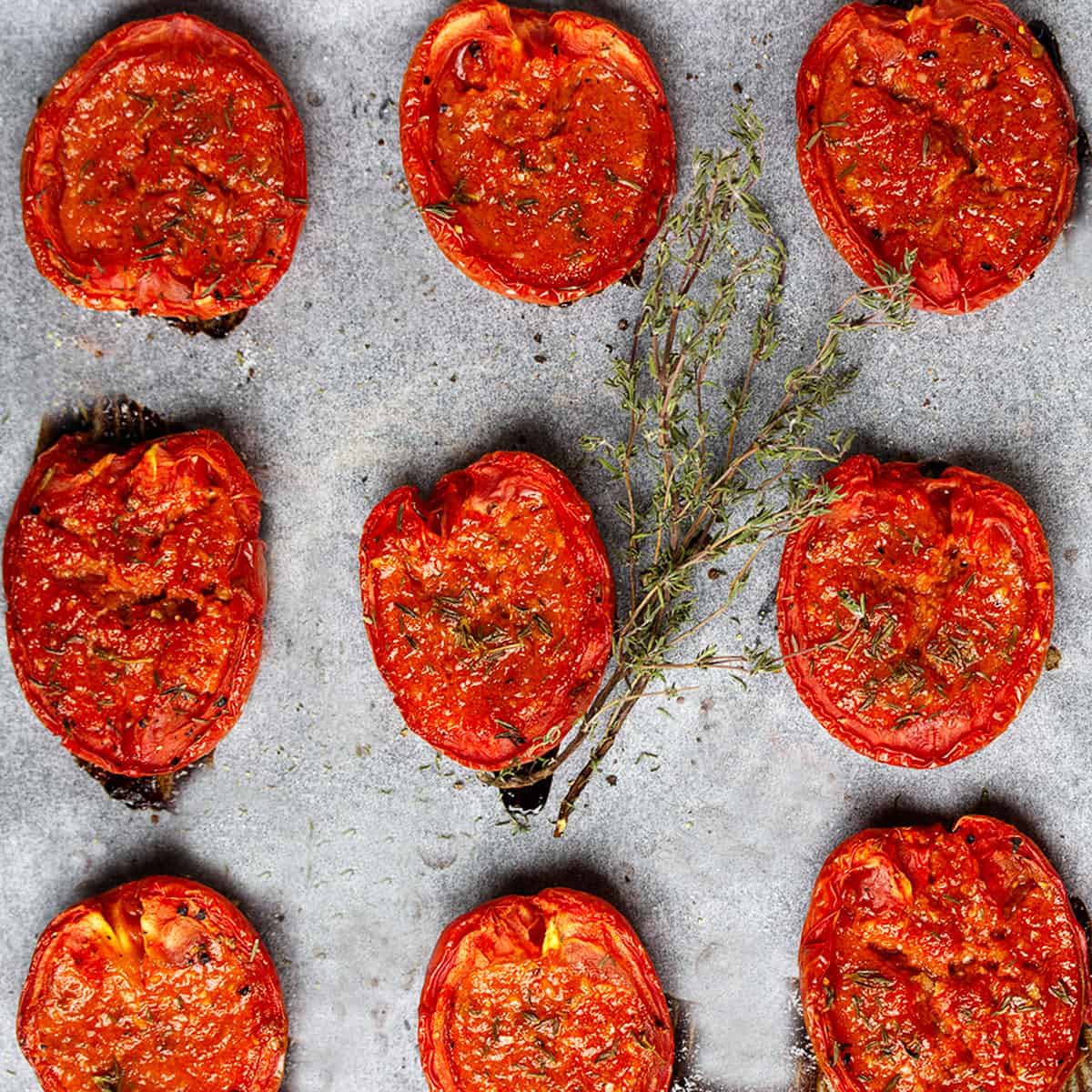 Candied Roma Tomatoes - Seasons and Suppers