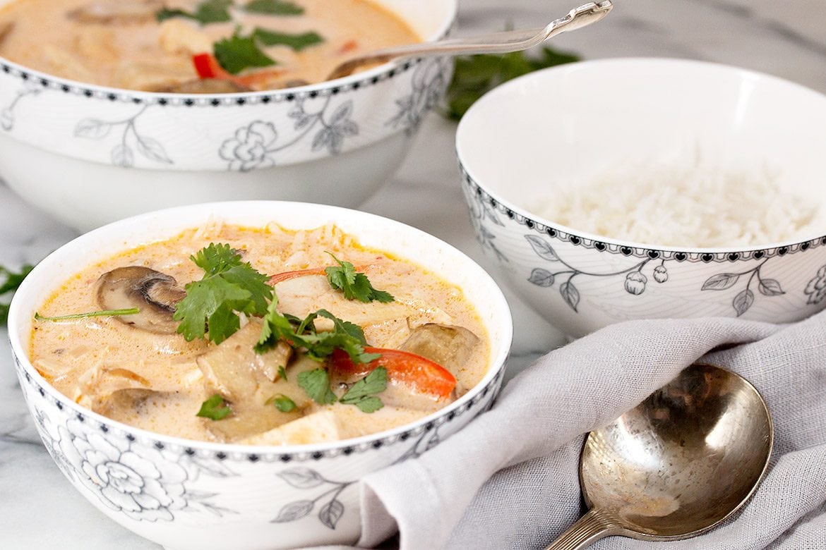 Wicked Thai Chicken Soup - Seasons and Suppers