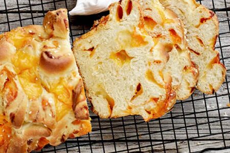Chunky Cheddar Cheese Bread - Seasons and Suppers