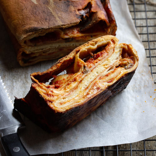 Italian Scaccia (Lasagna Loaf) - Seasons and Suppers