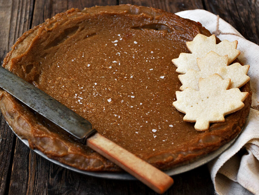 Classic Canadian Maple Syrup Pie - Seasons and Suppers