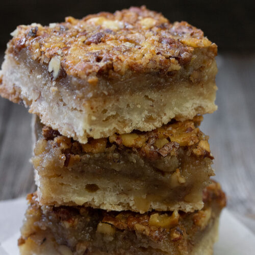 Maple Walnut Squares - Seasons and Suppers