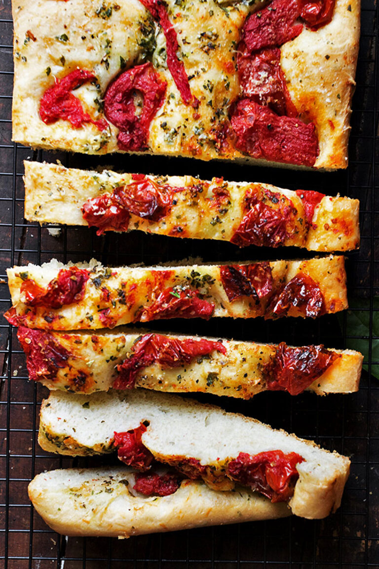 Roasted Tomato Focaccia - Seasons and Suppers