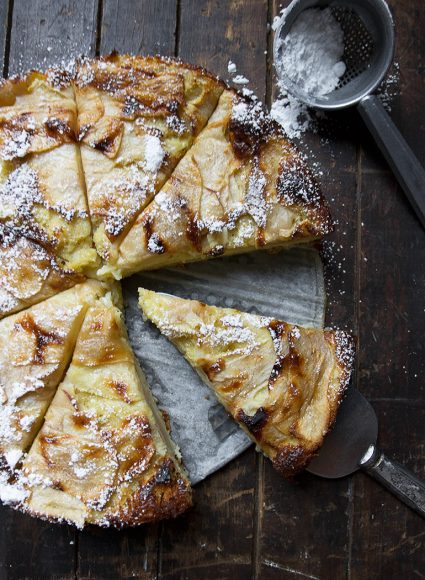 Invisible Apple Cake - Seasons and Suppers