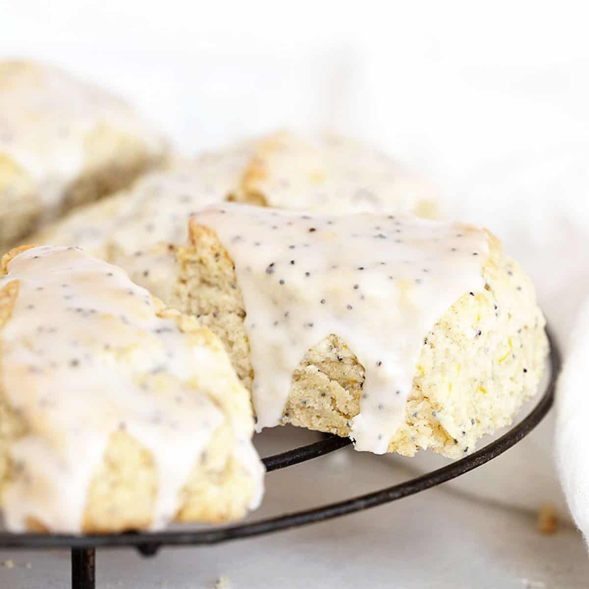 Cranberry Orange Cream Cheese Scones - Seasons and Suppers