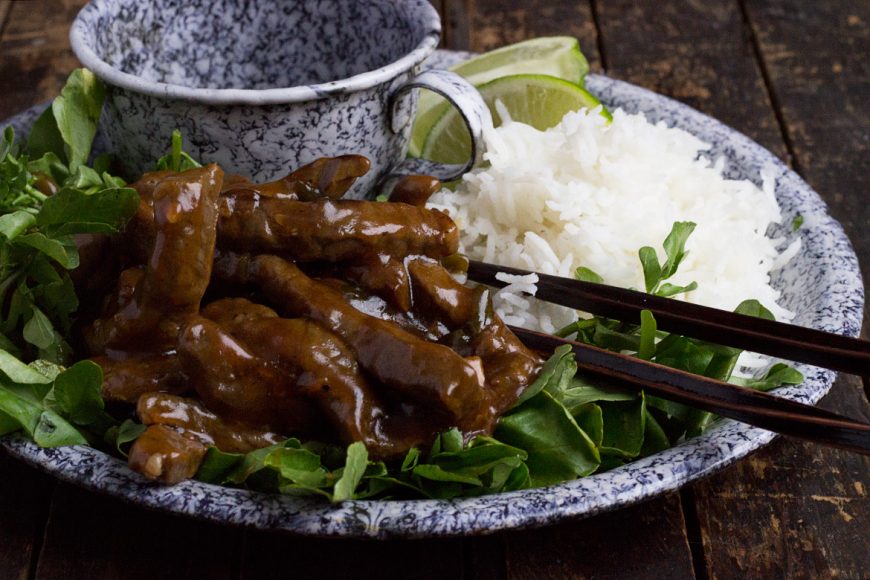 Vietnamese Shaking Beef with Watercress - Seasons and Suppers