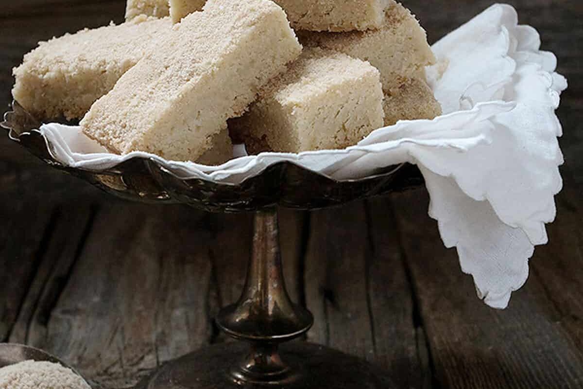 Maple Sugar Shortbread Cookies - Seasons and Suppers