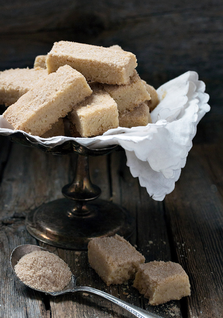Maple Sugar Shortbread Cookies - Seasons and Suppers