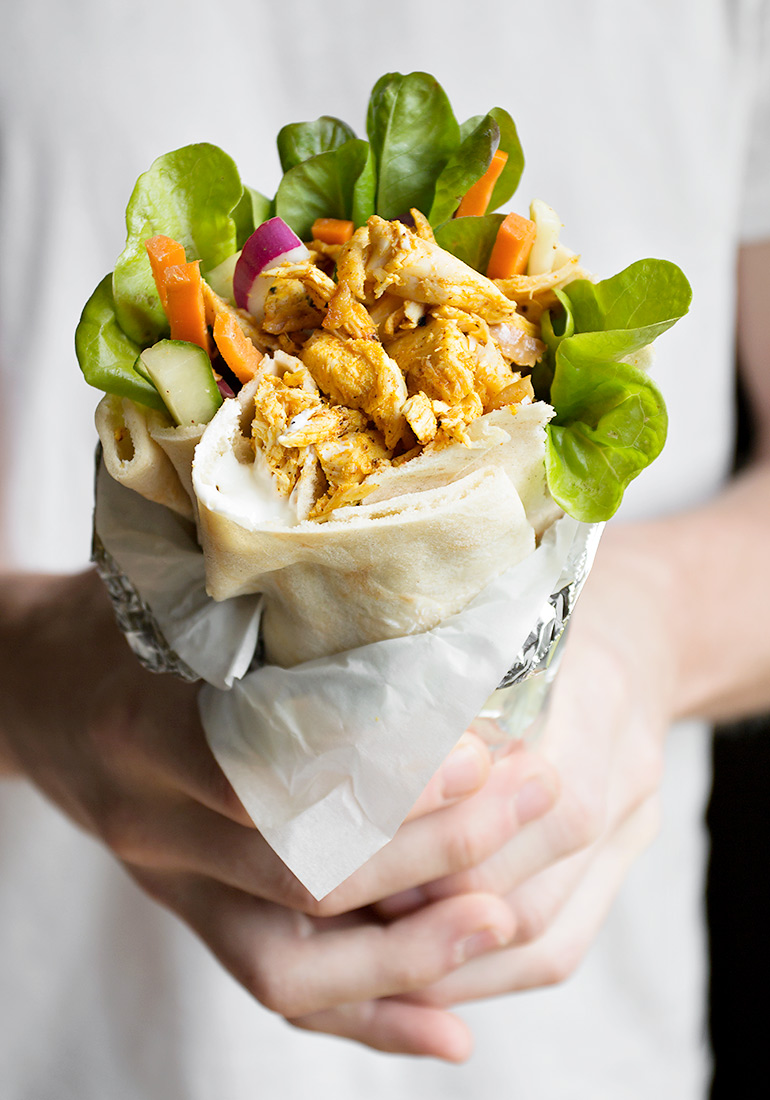 Chicken Shawarma Wrap Calories