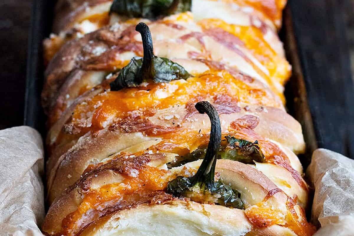 Jalapeño Popper Pull Apart Bread - Seasons and Suppers