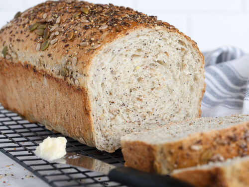 Light and Fluffy Multigrain Bread - Seasons and Suppers