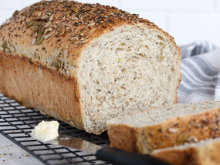 Light and Fluffy Multigrain Bread - Seasons and Suppers