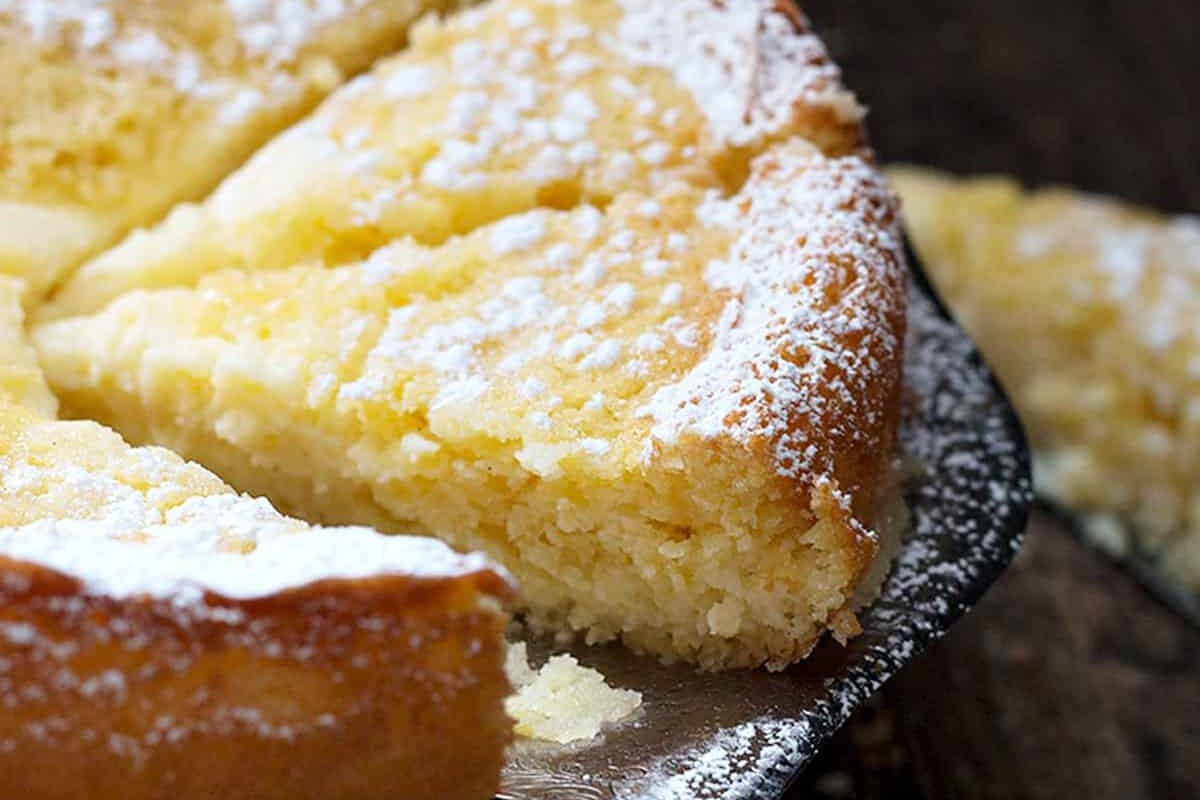 Lemon Cream Butter Cake - Seasons and Suppers