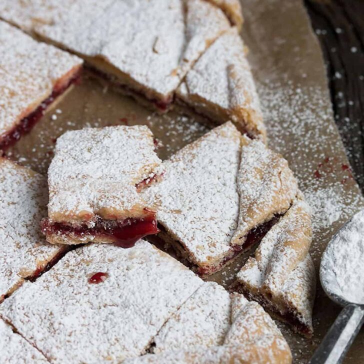 Raspberry Jam Squares - Seasons and Suppers