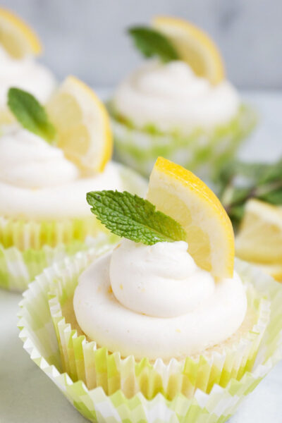 Luscious Lemon Cupcakes - Seasons and Suppers