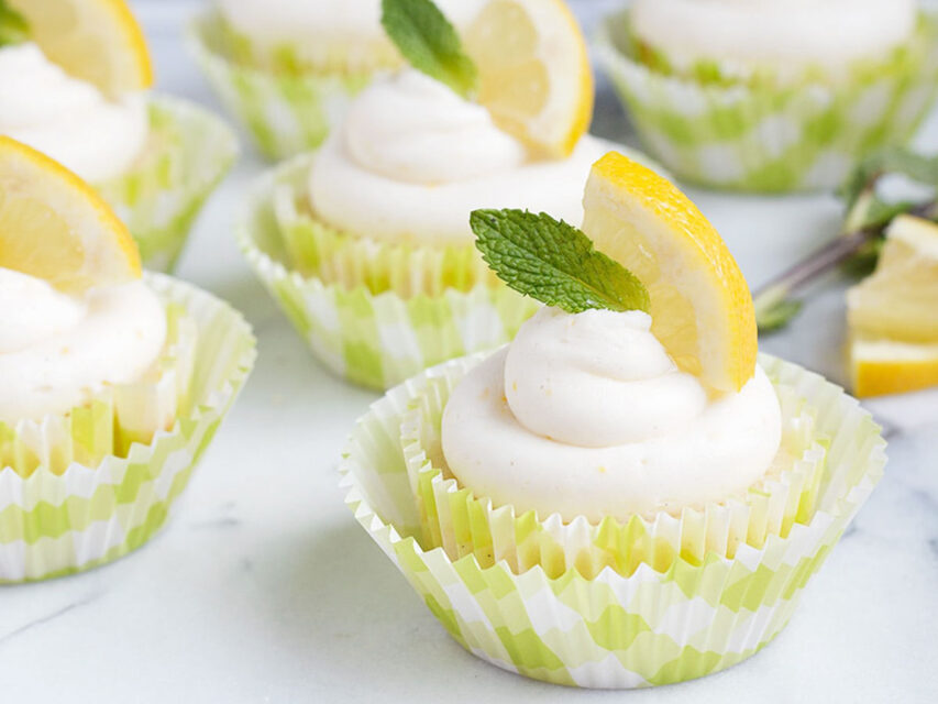 Luscious Lemon Cupcakes - Seasons and Suppers