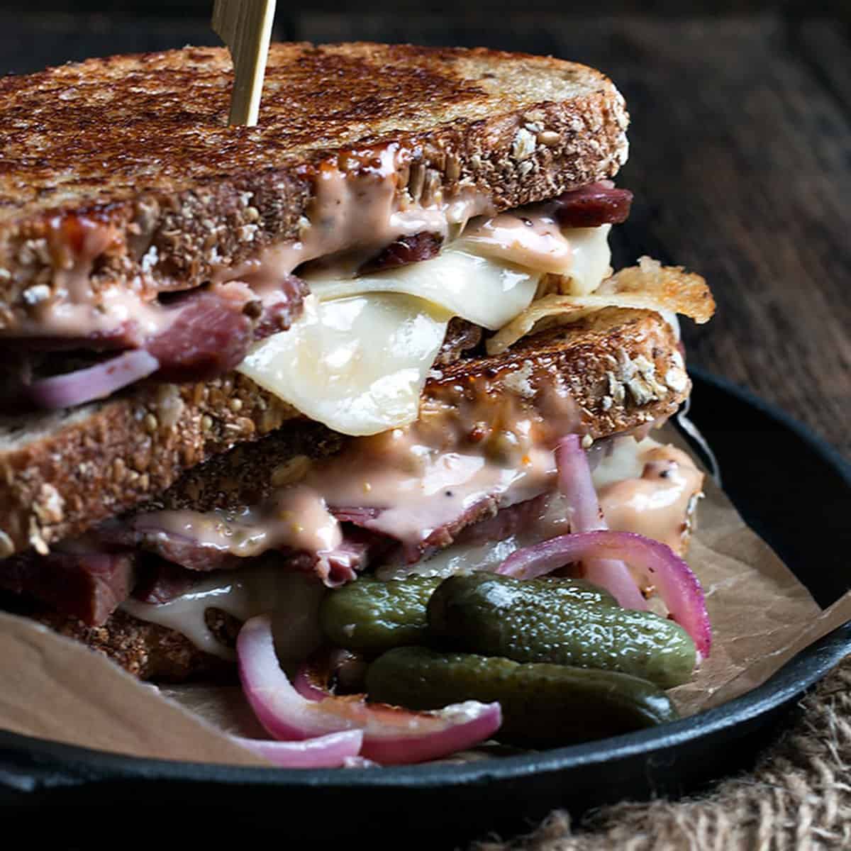 Classic Reuben Sandwich - Seasons and Suppers