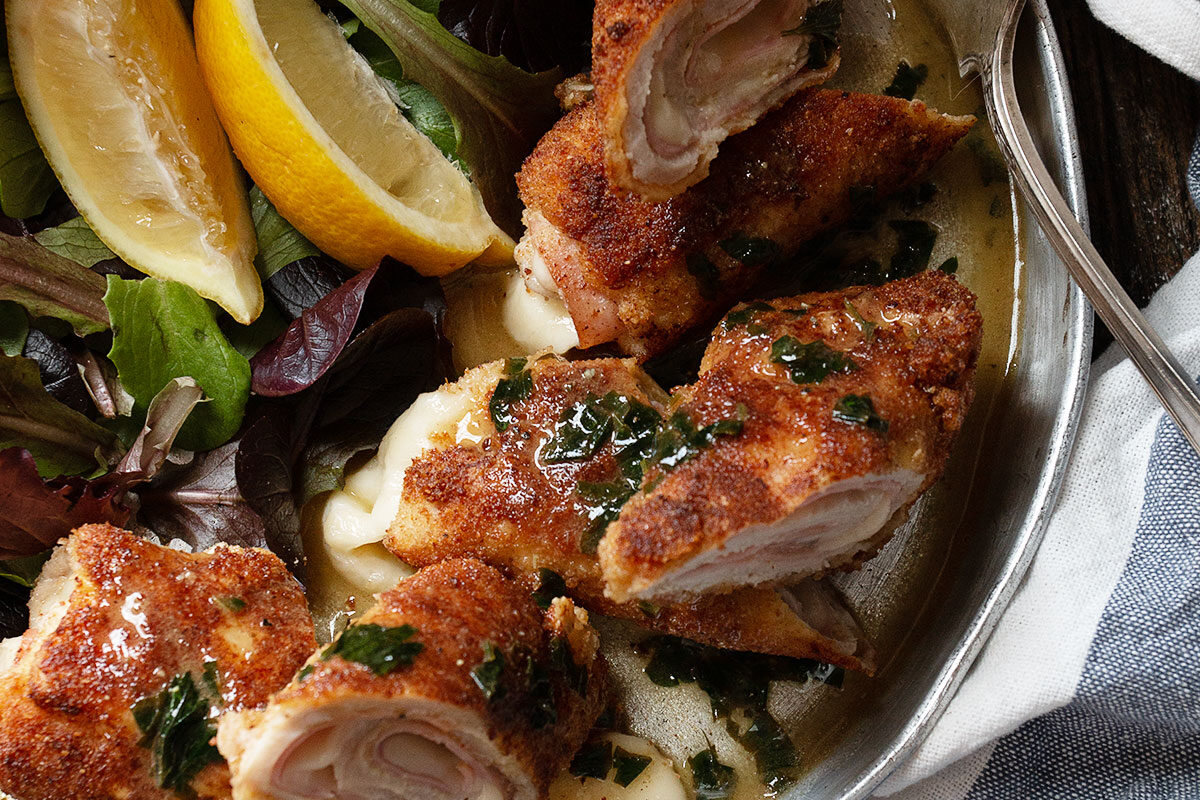 Pork Cordon Bleu - Seasons and Suppers
