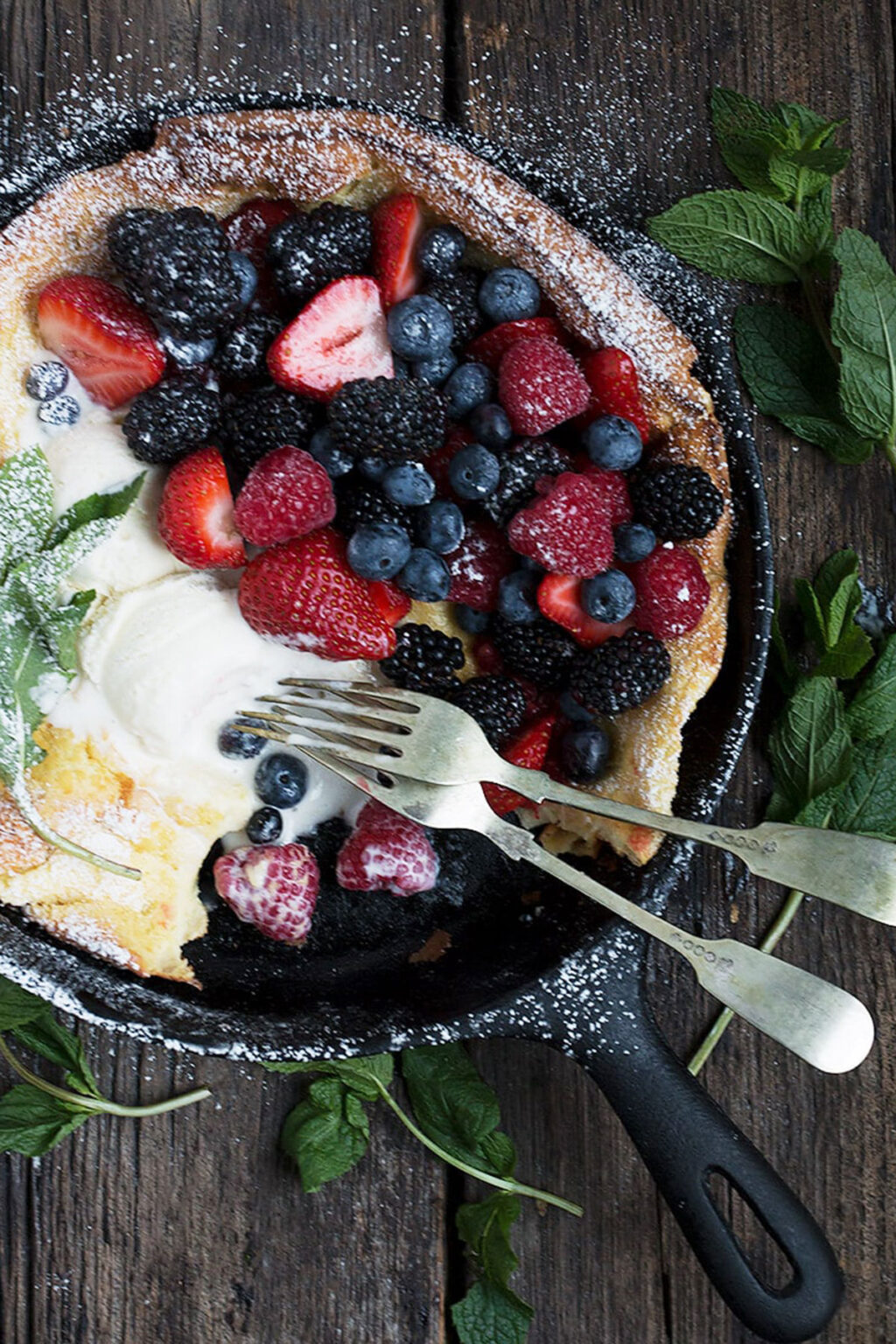 Fresh Fruit Dutch Baby - Seasons and Suppers