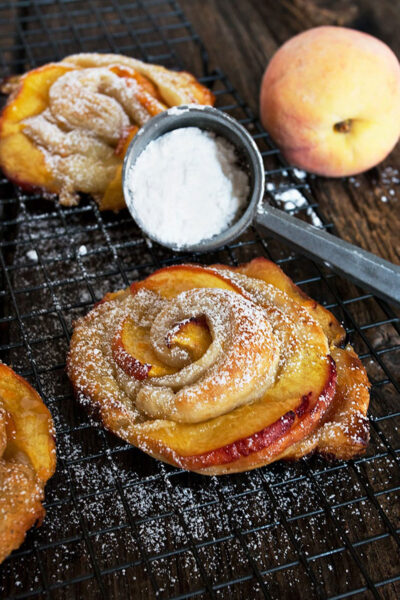 Easy Peach Puff Pastry - Seasons and Suppers