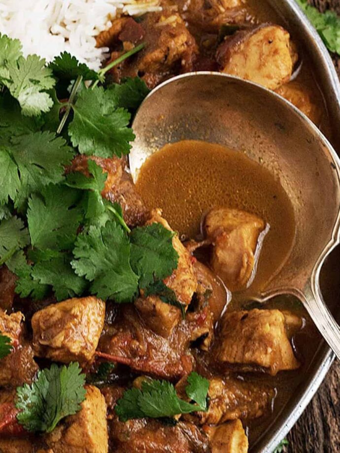 Brazilian Chicken Curry with Spinach - Seasons and Suppers