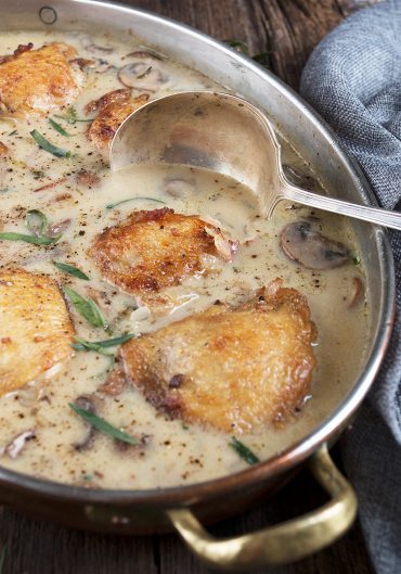 Saucy French Chicken - Seasons and Suppers