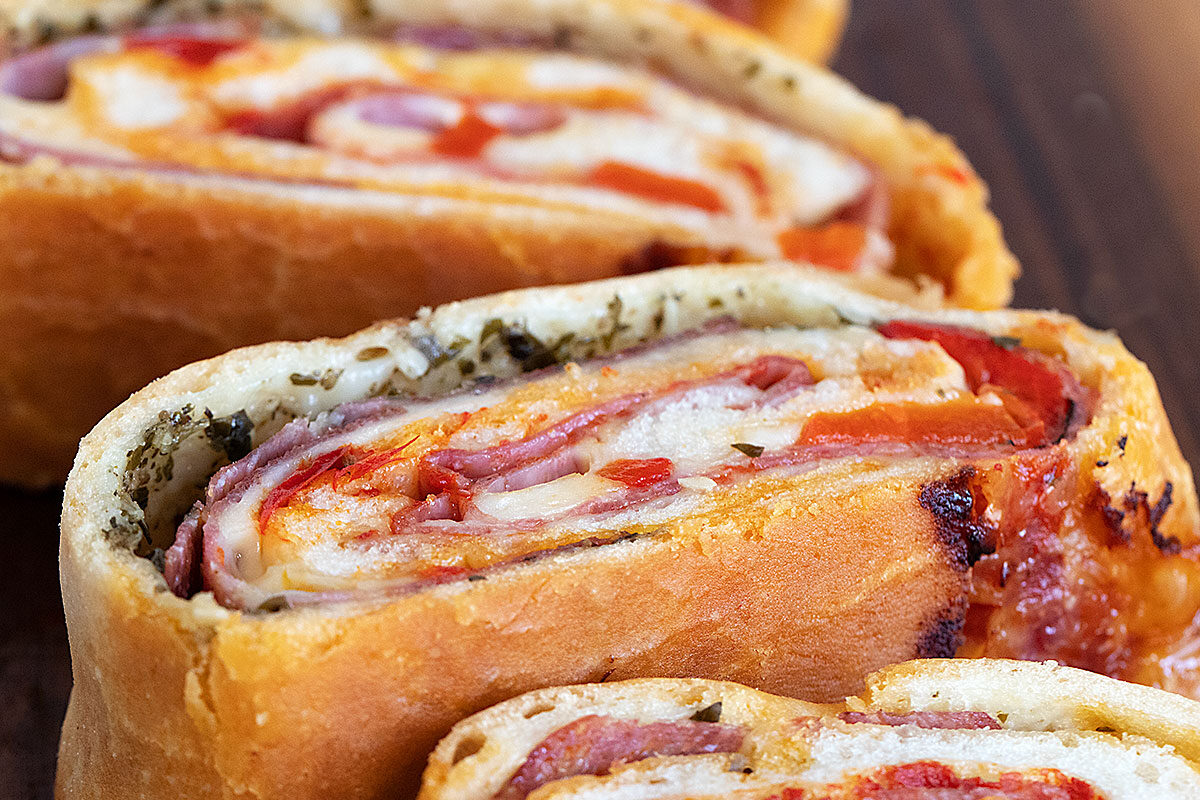 Classic Italian Stromboli - Seasons and Suppers
