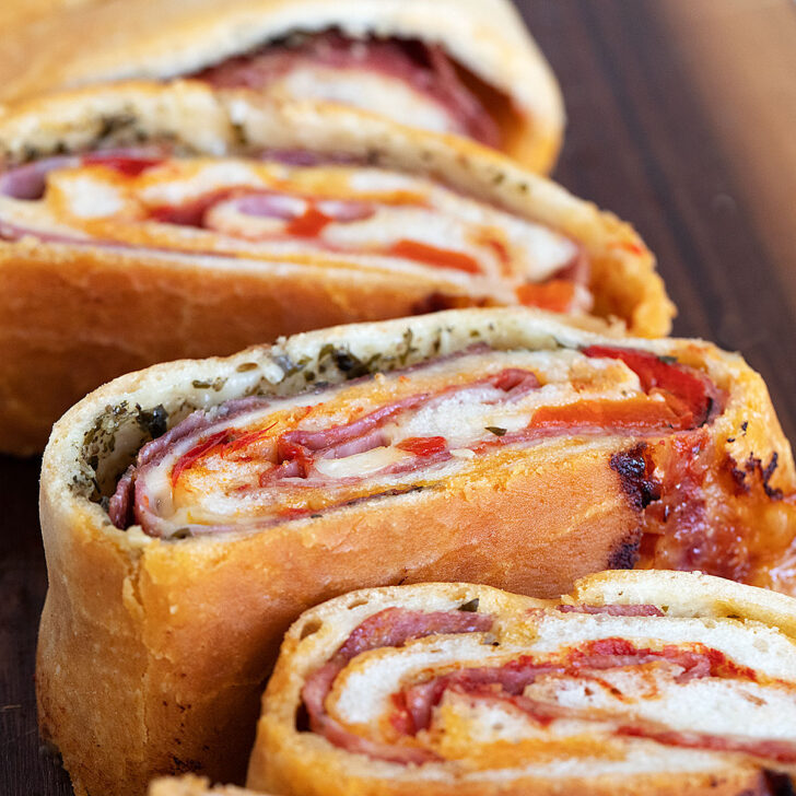 Classic Italian Stromboli - Seasons and Suppers