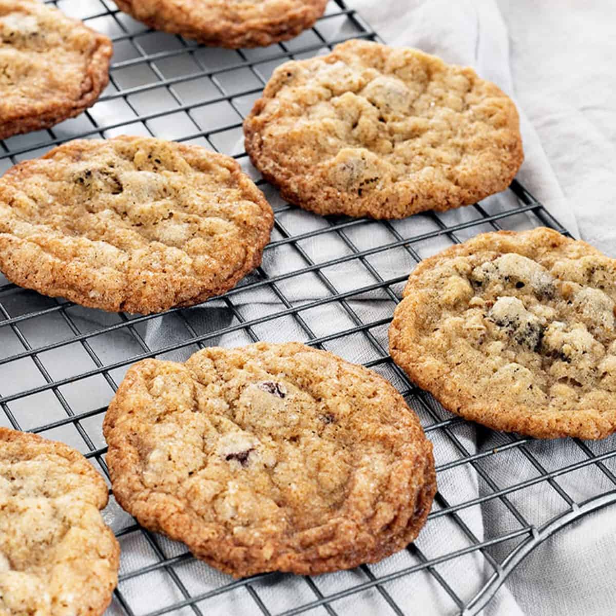 Oatmeal Chocolate Chip Cookies - Seasons and Suppers