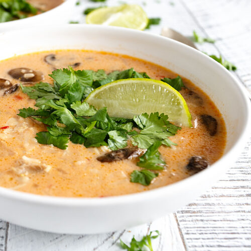 Wicked Thai Chicken Soup - Seasons and Suppers
