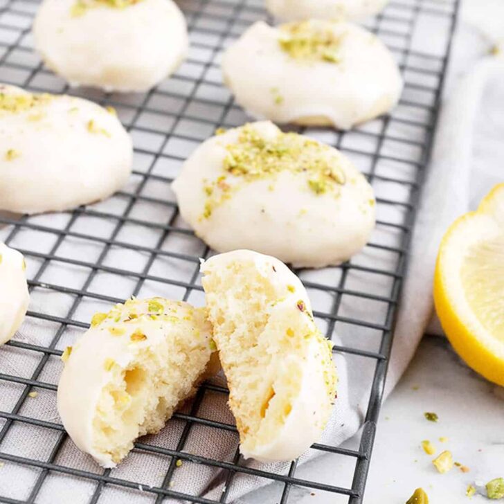 Glazed Italian Lemon Cookies - Seasons and Suppers