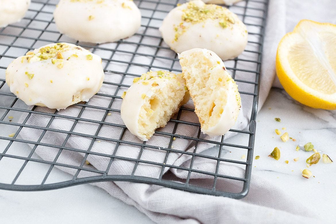 Glazed Italian Lemon Cookies - Seasons and Suppers